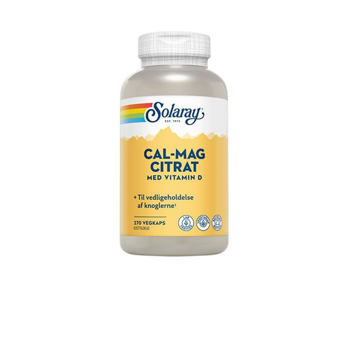 Solaray Magnesium Citrat - Økonomipakke (270 kap)